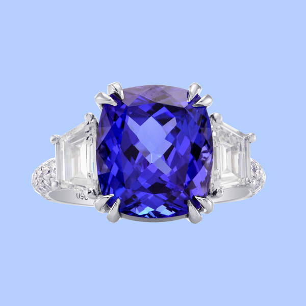 Tanzanite Vs. Diamonds | LEIBISH