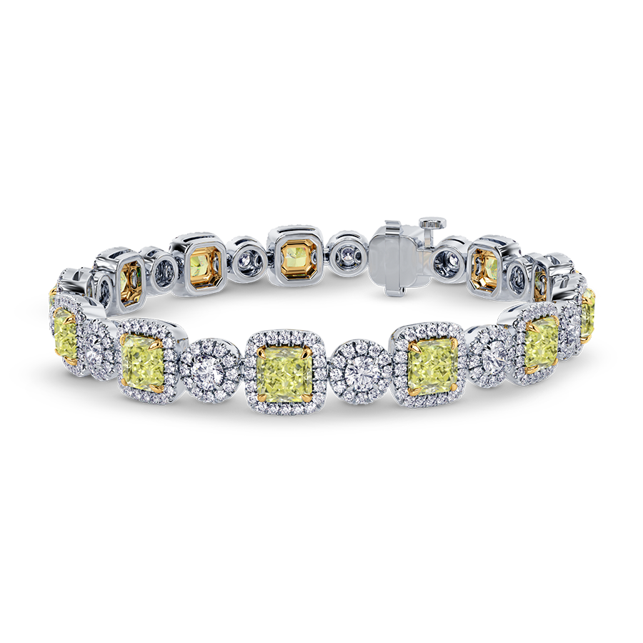 Shop Yellow Diamond Bracelet | LEIBISH