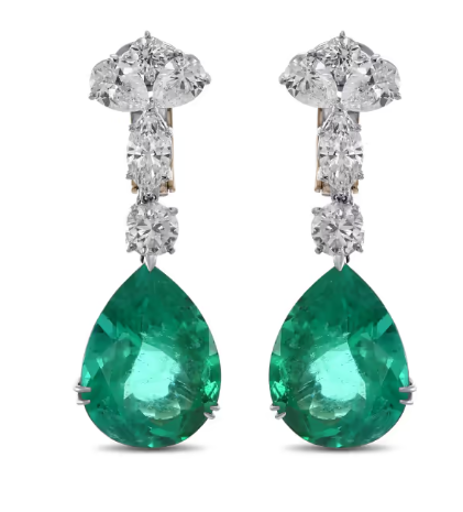 Shop Natural Emerald Earrings | LEIBISH