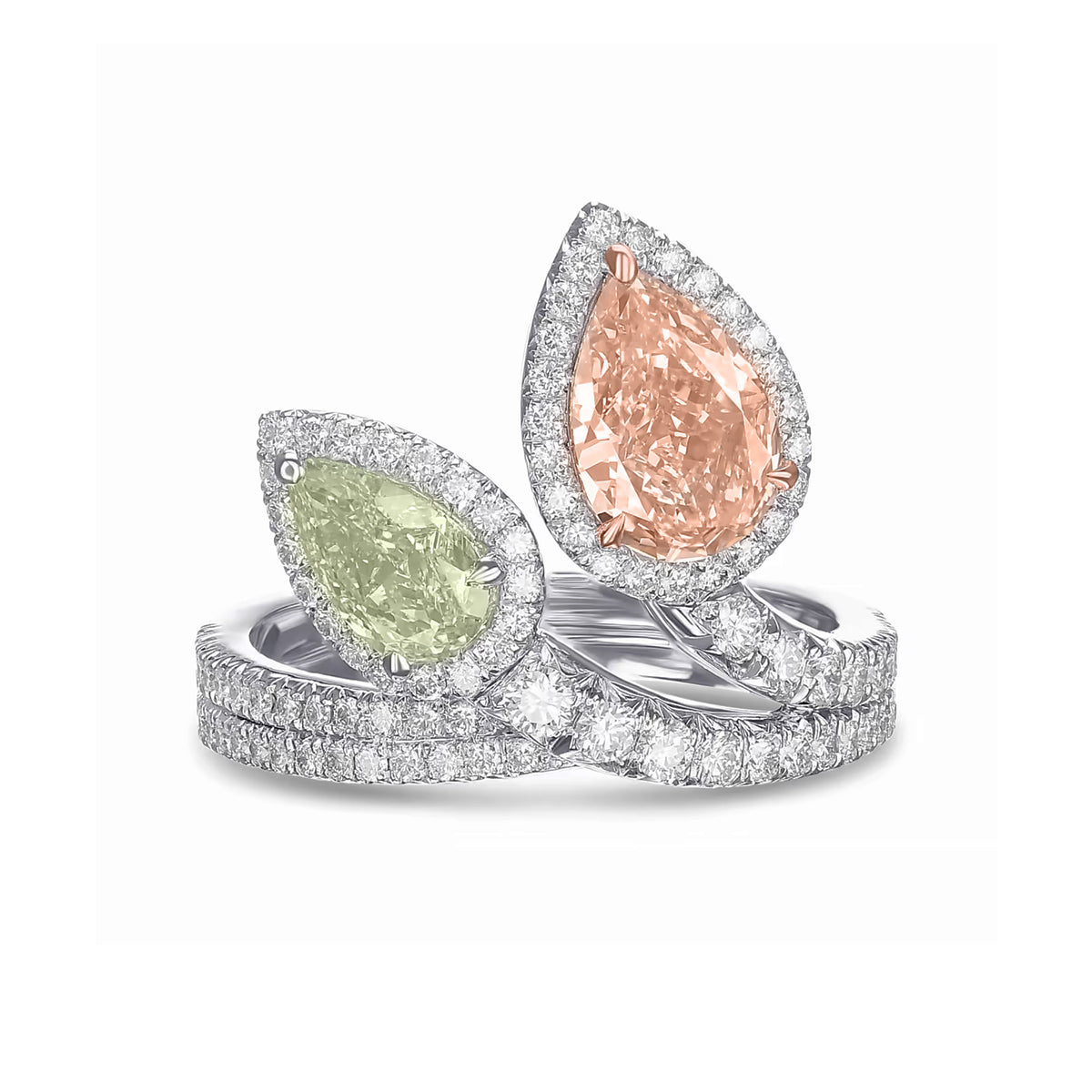Shop Two-Stone Engagement Rings | LEIBISH