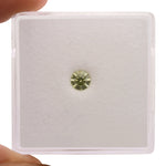 0.19 Carat Fancy Yellow Green Round Diamond (SI1) GIA | LEIBISH