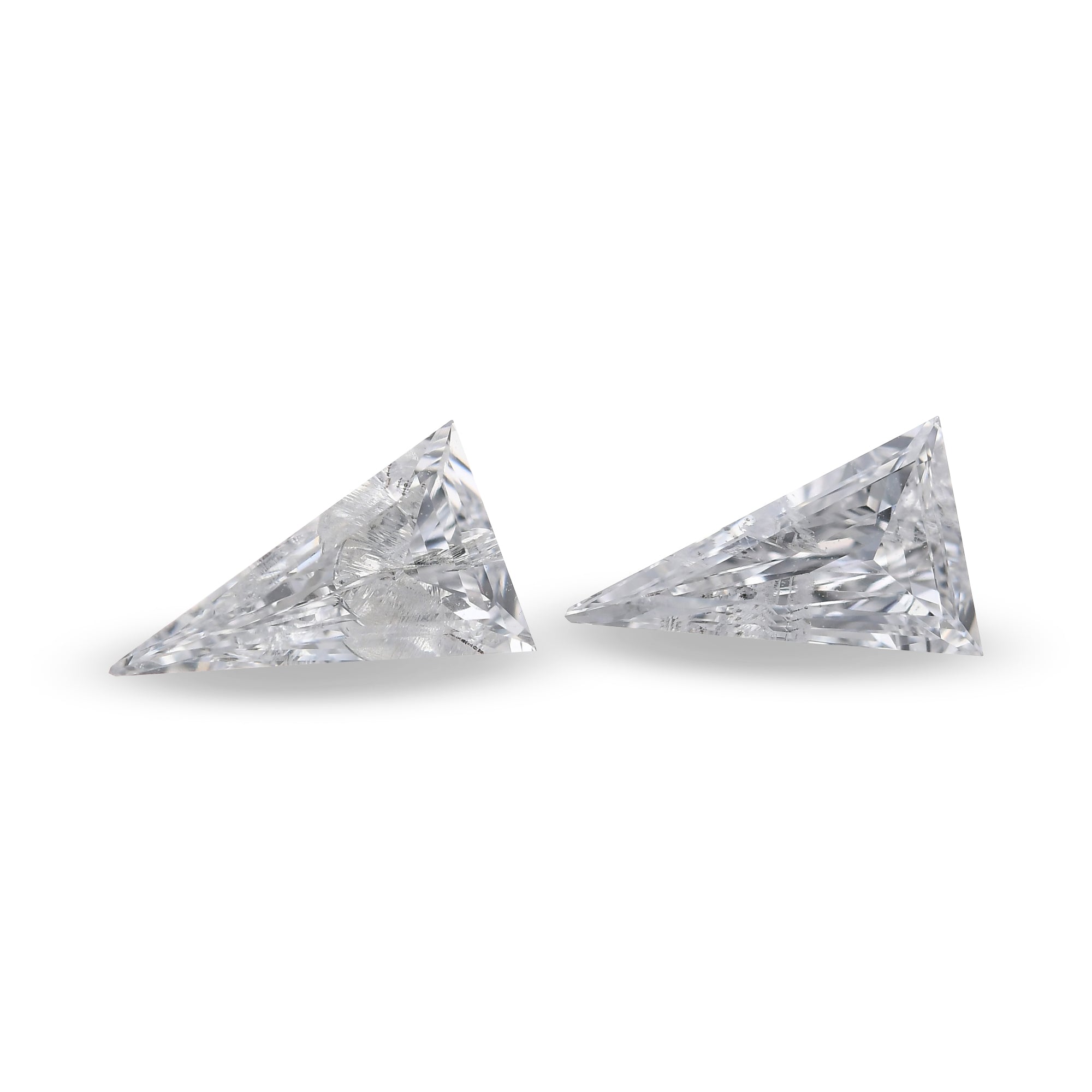 0.74 Carat COLL Triangle Diamonds (I1) | LEIBISH